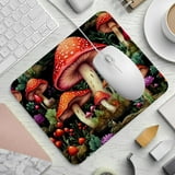 Mushroom Mouse Pad, Personality Design Rubber Base for Office Decor for ...