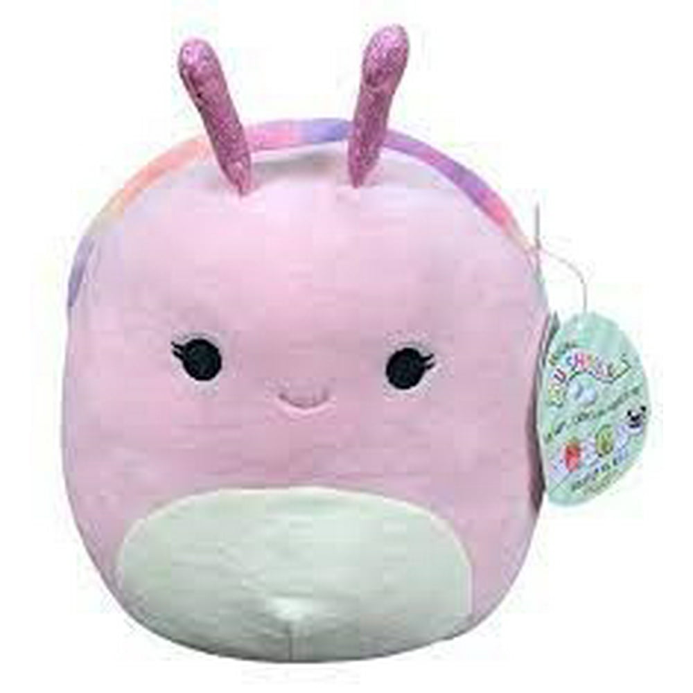 SQUISHMALLOWS - SILVINA 8" - SUPER SOFT AND SQUISHY - PINK SNAIL ...