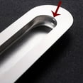 2Pcs Recessed Flush Pocket Door Handles Knobs Cabinet Pull Sliding Door ...