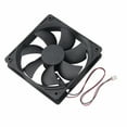 12V DC 120mm 2Pin 120x120x25mm CPU Cooling Computer PC Case 12025 Fan ...