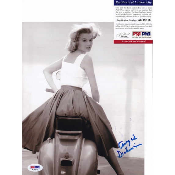 Angie Dickinson Signed Autograph 8x10 Photo PSA/DNA COA #4 - Walmart.com