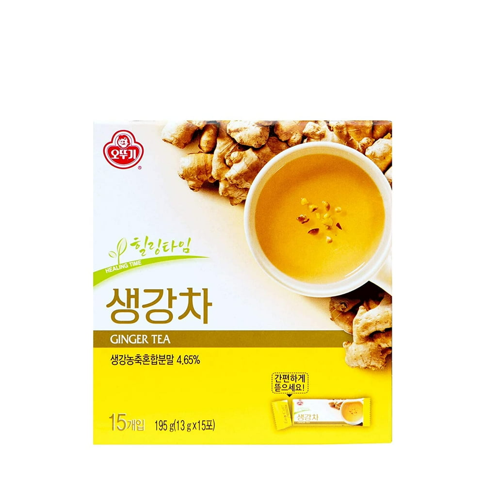 Korean tea powder - 13 g X 15 bags. (Ginger) - Walmart.com - Walmart.com