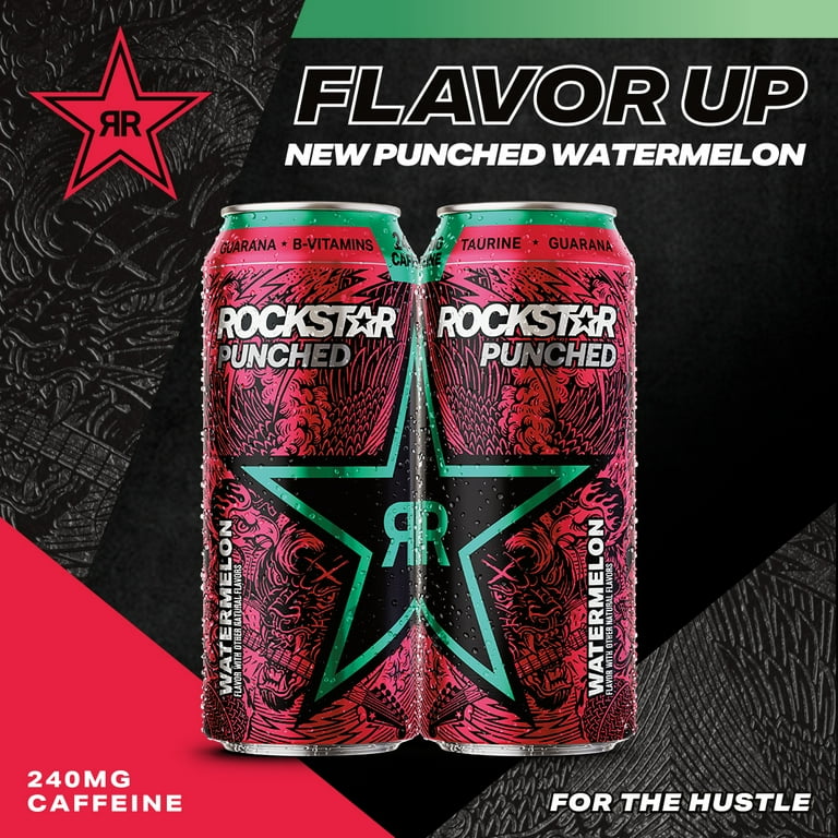 Red Bull And Rockstar Logos