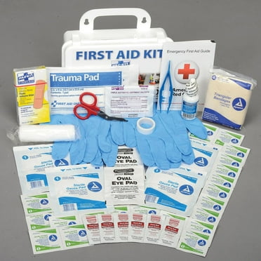 Be Smart Get Prepared - 351 Piece First Aid Kit for Family, Small ...