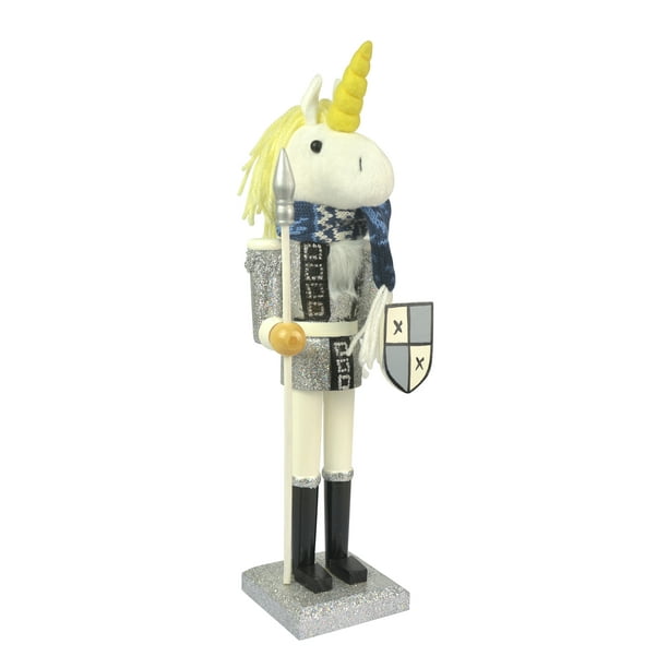 15" Christmas Animal Nutcracker-Unicorn - Walmart.com