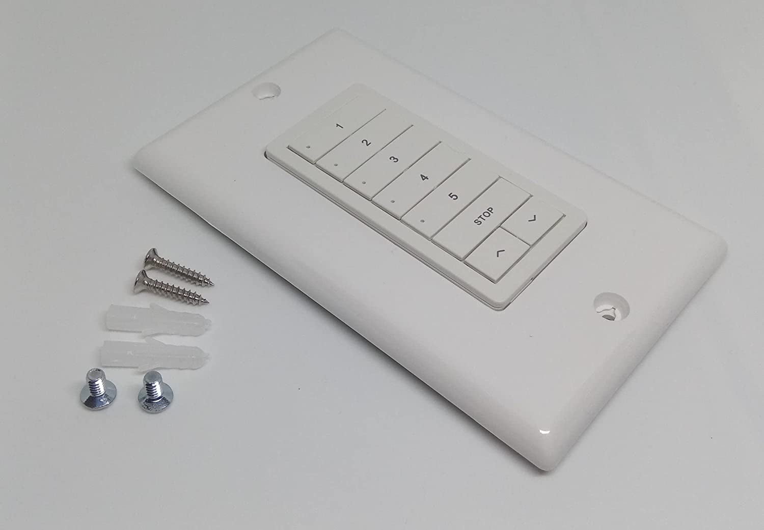 Buy Rollease Automate Five Channel Paradigm Flush Wall Switch or Remote ...