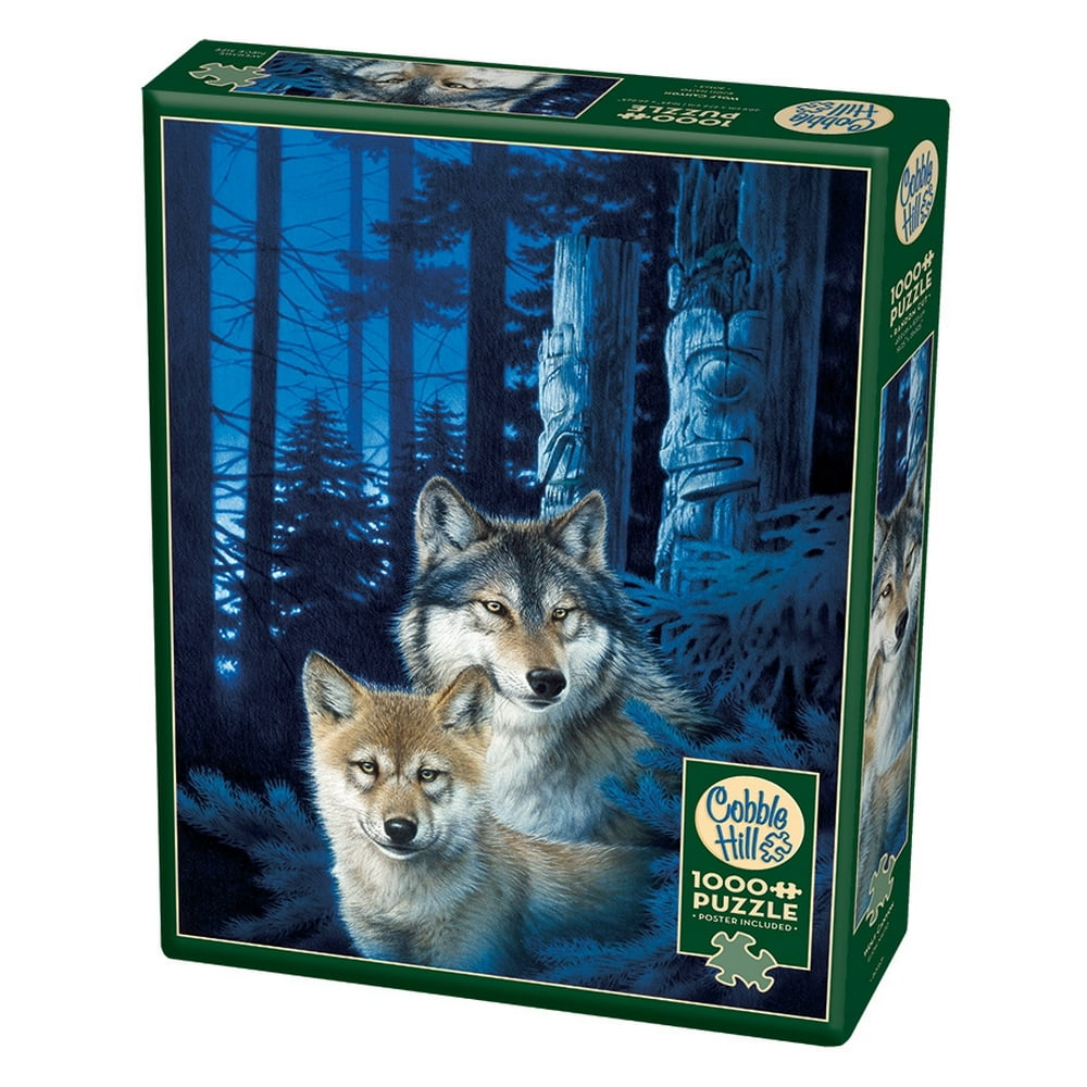 Wolf Canyon - 1000 Piece Jigsaw Puzzle - Cobble Hill - Walmart.com ...
