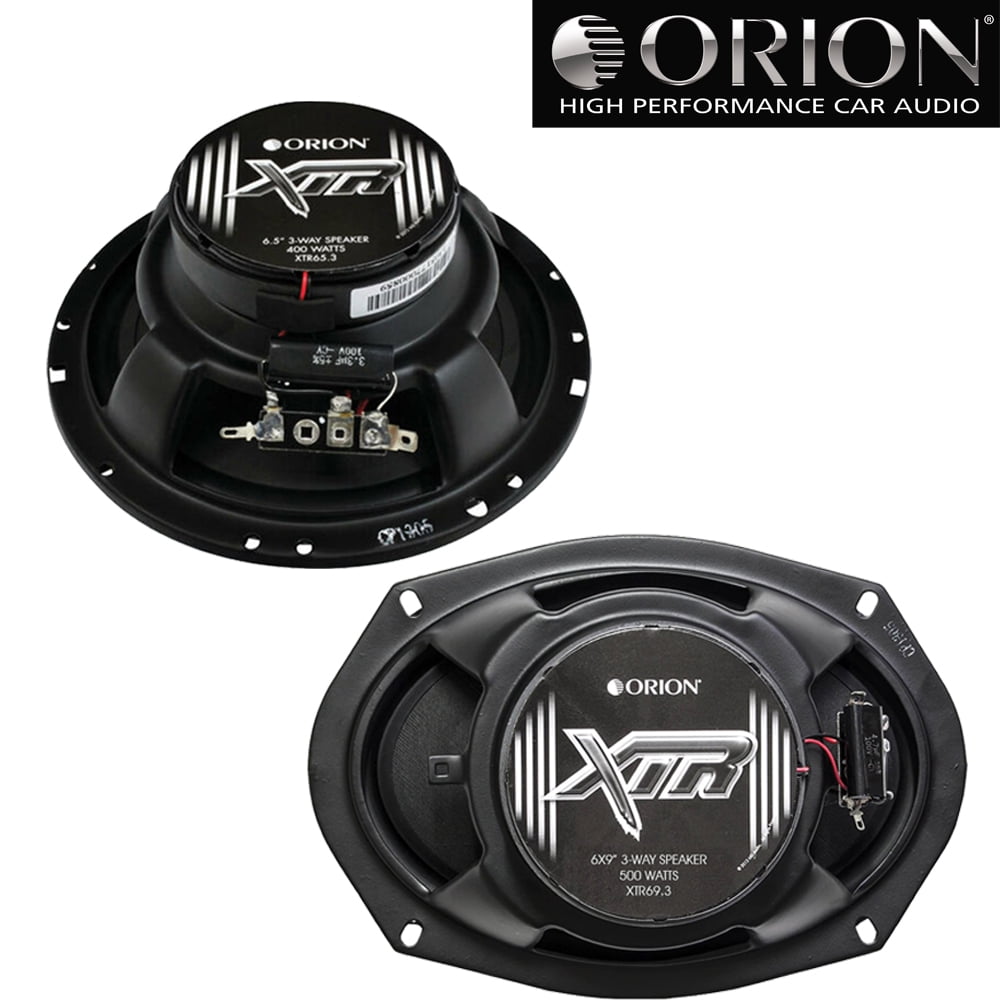 Xtr 6 5 Inch Car Audio 3 Way Coaxial Speakers 400 Watts Max Orion Xtr65