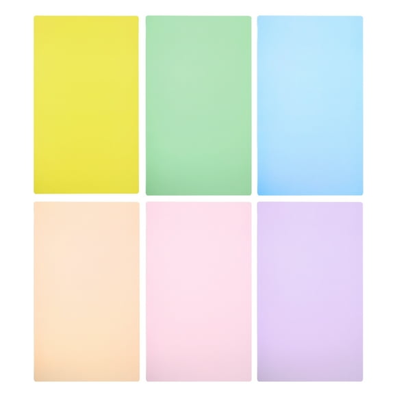 Colored Transparency Sheets