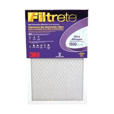 3M Filtrete Micro Allergen Reduction Air Filter [Set of 6] Size: 20" H ...