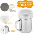 CZQ 2 Pack Stainless steel powder spreading tank- With Lids - With ...