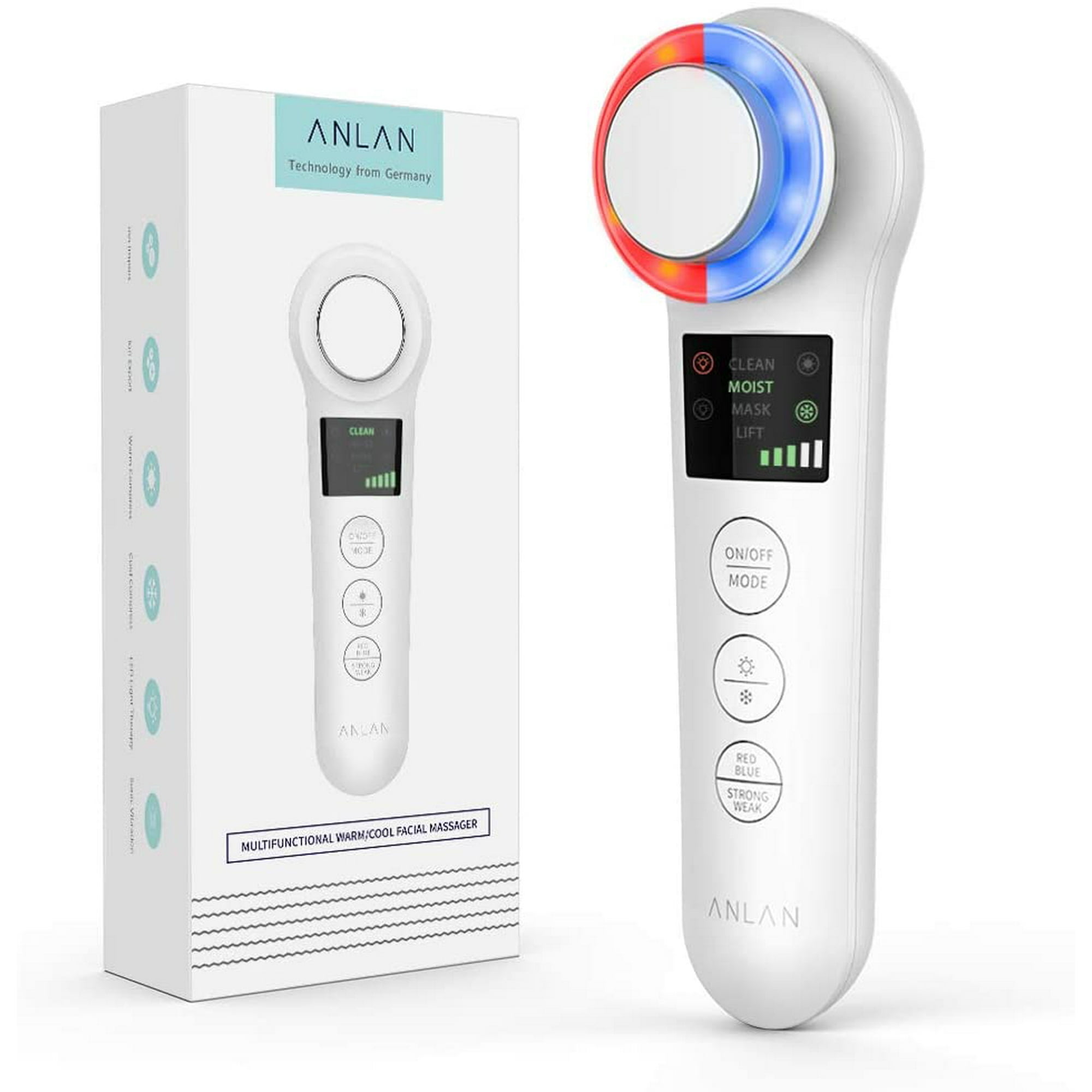 Click here for Funavi Face Massager Facial Machine Hot Cold Facia... prices