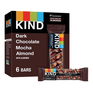 KIND Healthy Snack Bar, Dark Chocolate Mocha Almond KIND Healthy Snack ...