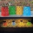 4pack Solar Lanterns Outdoor Lights Gifts for Women Metal Small ...