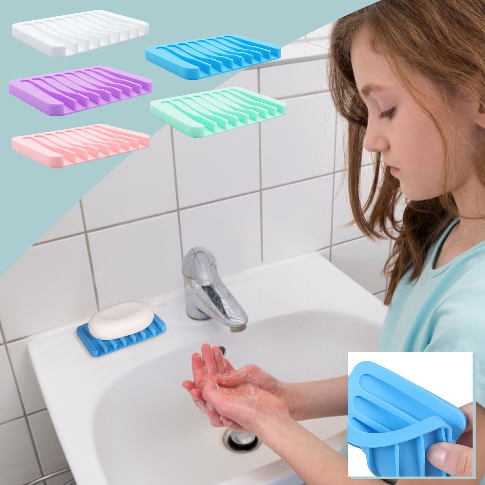 Click here for Sentmoon Dishes Soap Soap Dishes For Shower Silico... prices