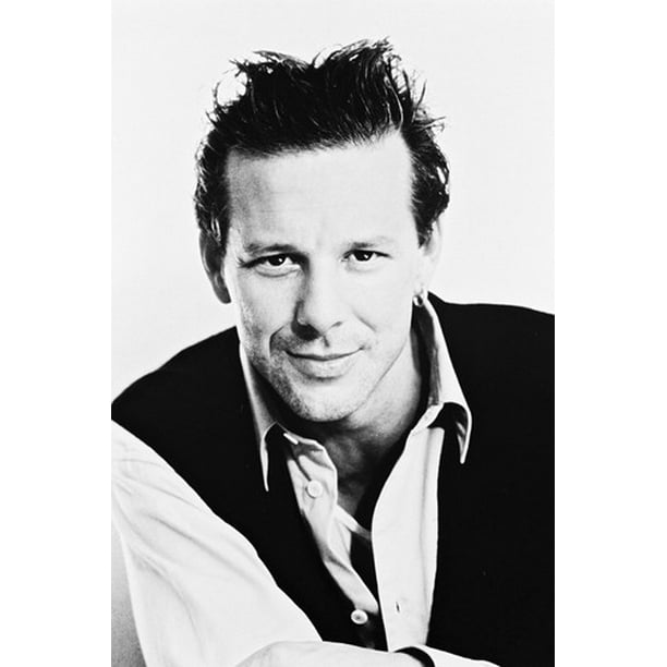 Mickey Rourke 1980's Portrait B&W 24x36 Poster - Walmart.com - Walmart.com