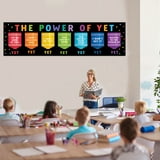 Koyal Wholesale Classic Rainbow Classroom Banner Sign for Teachers, The ...