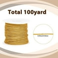 1 Set Nylon Thread DIY Material for Jewelry Making Goldenrod 0.8mm 100 ...
