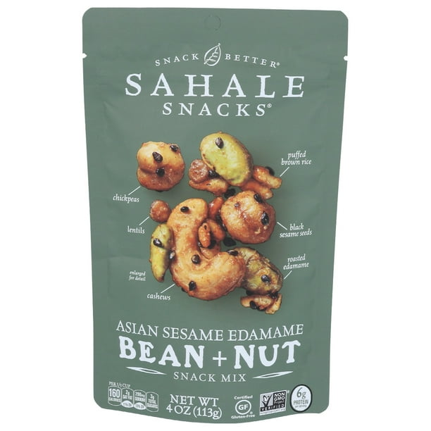 Asian Sesame Edamame Bean Nut Snack Mixes, 4 oz, 1 Pack - Walmart.com