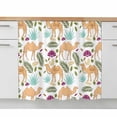 Cabinet Curtains 10"W x 11"L, Brown Camels Sink Skirt for Bathroom ...