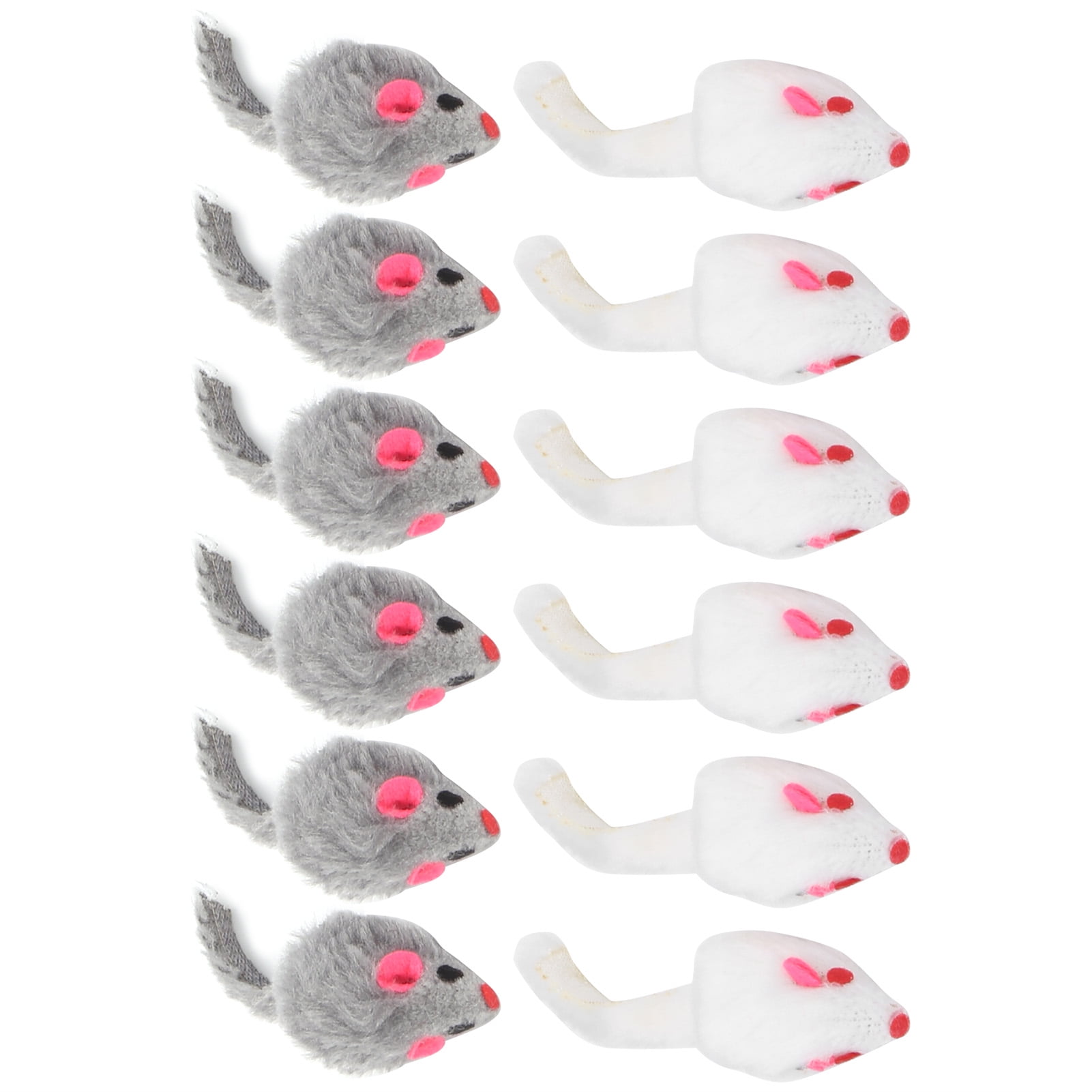 Click here for Ccdes 12 Pack Cat Mouse Toy Furry Interactive Play... prices