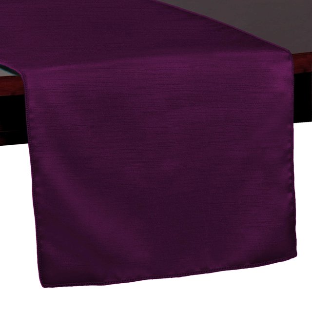 Ultimate Textile Reversible Shantung Satin - Majestic 14 x 90-Inch ...