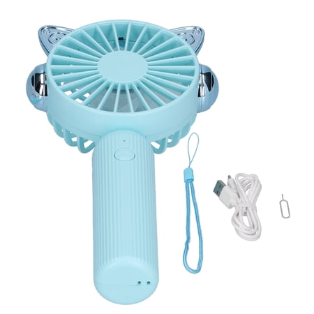 Fan, Rechargeable Fan Low-noise Mini Type-C Charging Port For Offices ...