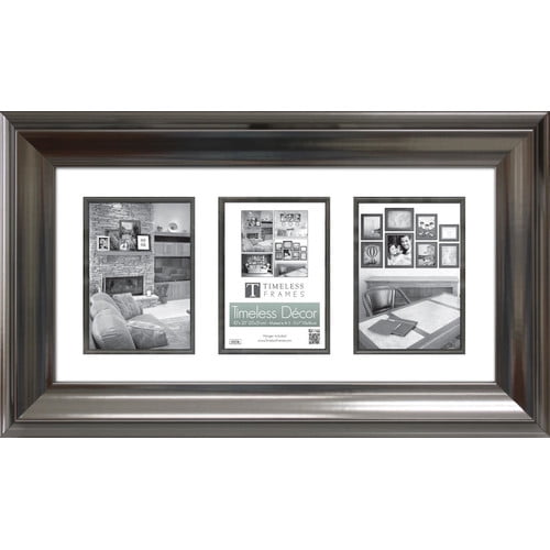 Timeless Frames Elise Matted 3 Opening Collage Picture Frame - Walmart.com