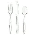 Great Value Plastic Everyday Clear Assorted Cutlery, 192 Count ...