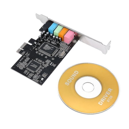 Pci Express X1 Pci-e 5.1ch Cmi8738 Chipset Audio Digital Sound Card New ...