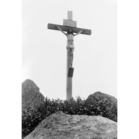 The Crucifixion. /Na Reenactment Of The Crucifixion Of Jesus ...