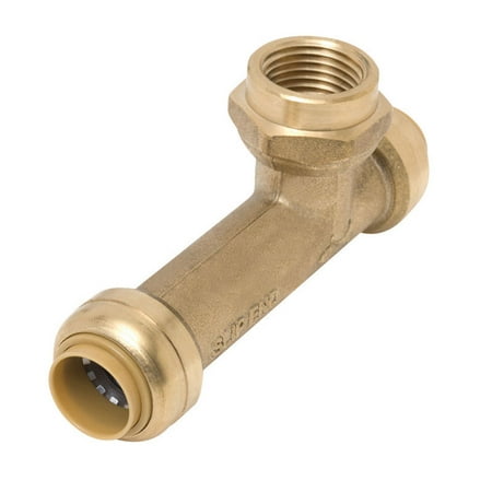 SharkBite U3482LFA 3/4 Push-to-Connect x FIP Brass Expansion Tank Tee ...