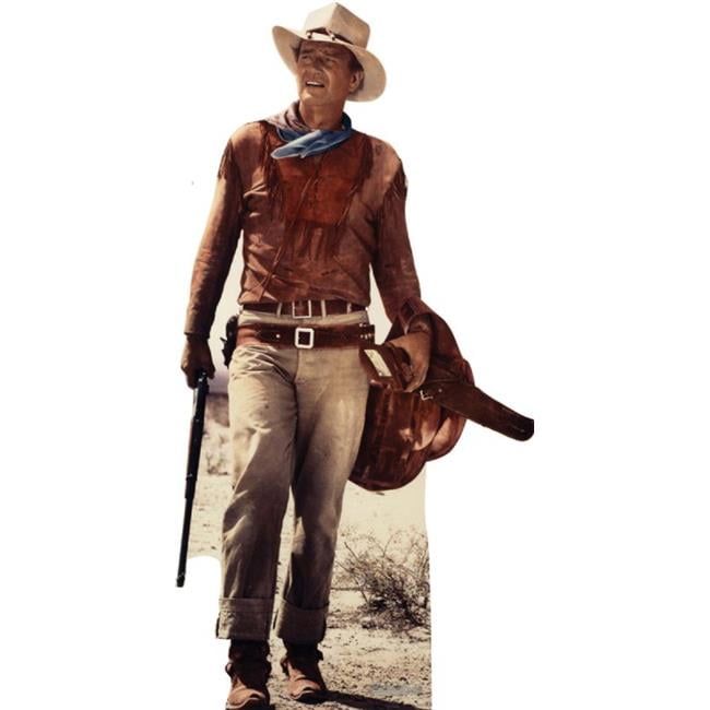74 in. x 26 in. John Wayne Cardboard Standee Standup Cutout Movie ...