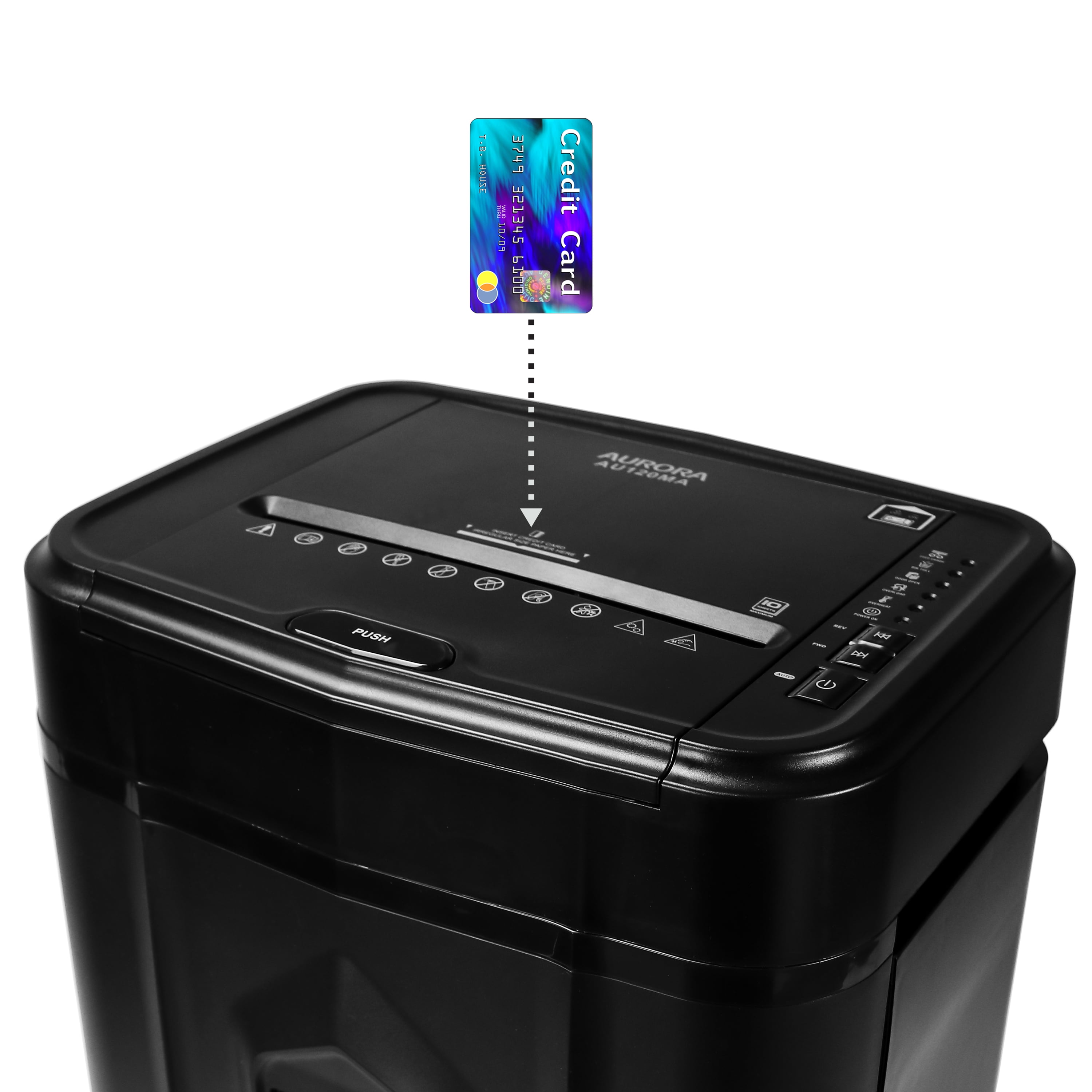 Buy Aurora GB 120-Sheet Auto Feed Micro-Cut Paper Shredder with Pullout Basket Online at Lowest ...