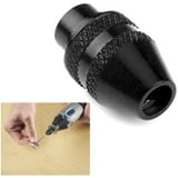JYNOFD 2 Set Universal Multi Quick Change Keyless Chuck for Dremel 4486, Rotary Tools 3000 4000 ...