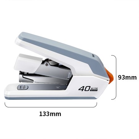 50 Sheets Easy Stapler, Desktop Stapler One Finger Stapler, Portable ...