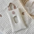 Car Seat Back Hanging Tissue Box Holder with Wet Wipes Pouch Cute ...