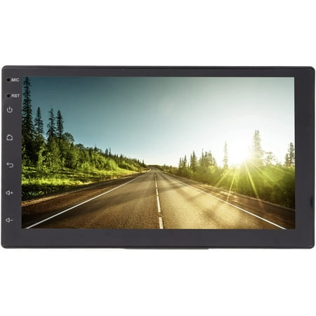 7" Touchscreen Display FM Stereo Radio, Rear USB Digital Multimedia Car ...