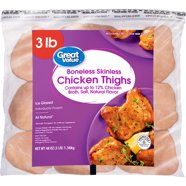 Great Value Grilled Chicken Breast Fillet with Rib Meat, 22 oz ...