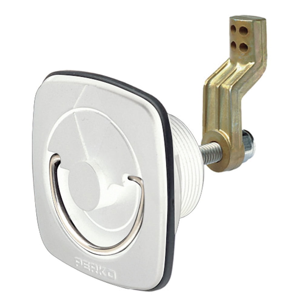 Perko 1082DP3WHT Flush Latch - 1-1/16" to 2-9/16" Cam, White - Walmart.com