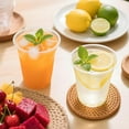 300 Pack 12 oz Clear Plastic Cups, Disposable Cold Drinking Cups for ...