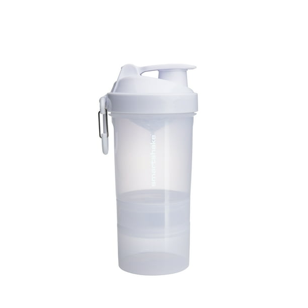 Smartshake 20oz O2GO - Pure White - Walmart.com