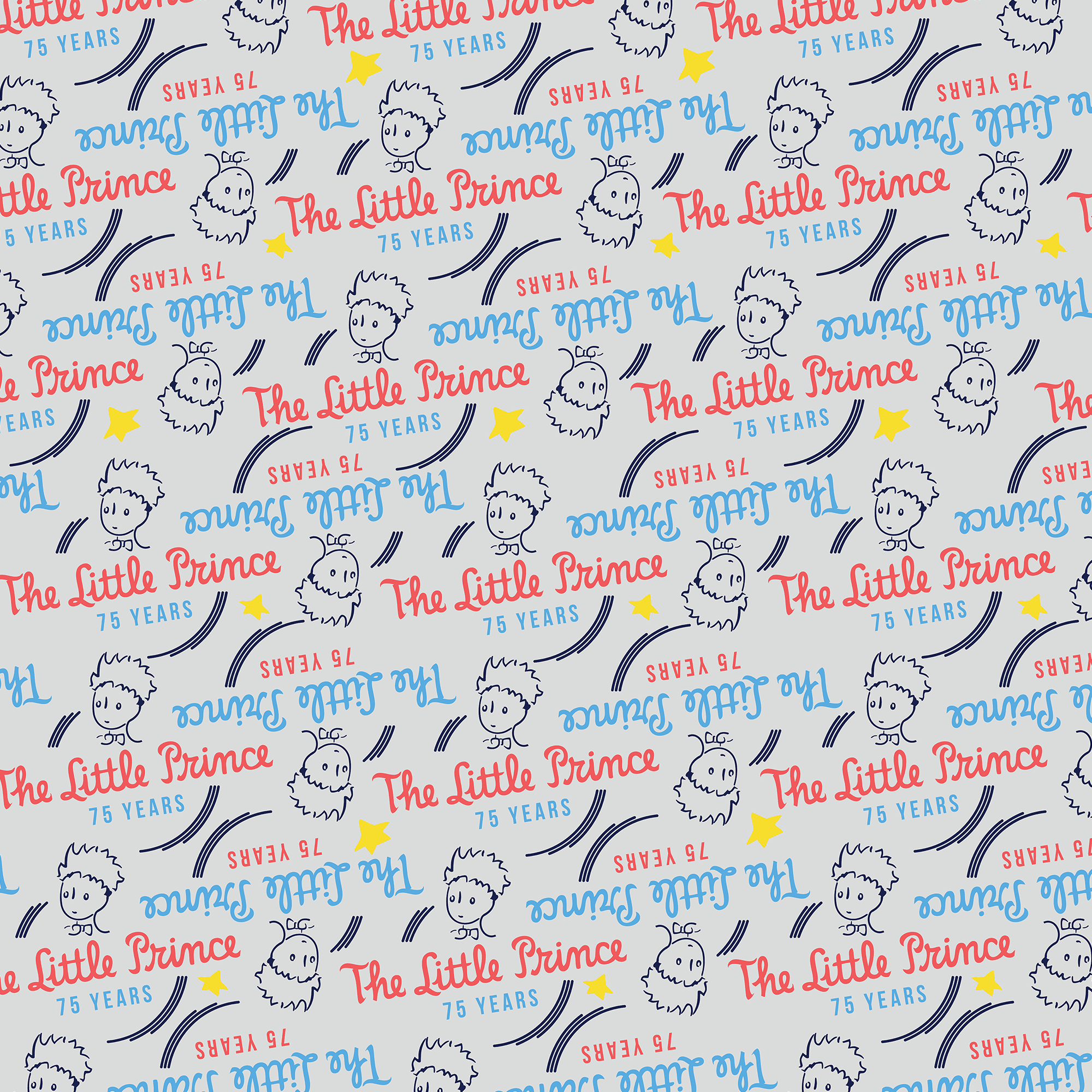 The Little Prince Peel and Stick Wallpaper - EGD X The Little Prince ...