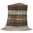 Brown Gray Wood Grain Fleece Throw Blanket Vintage Board Farm ...