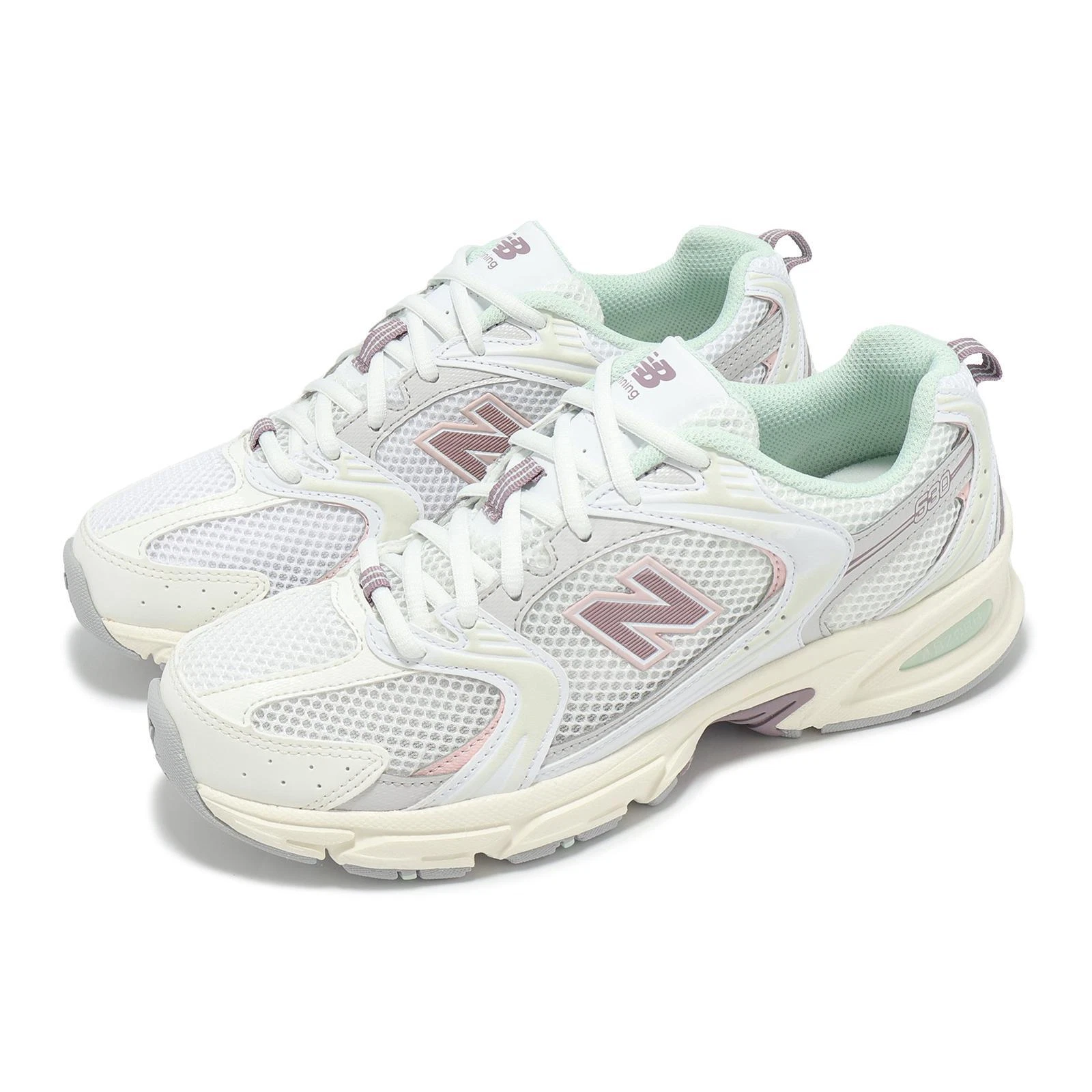 New Balance 530 NB Sea Salt Ice Wine White Men Unisex Casual Lifestyle ...
