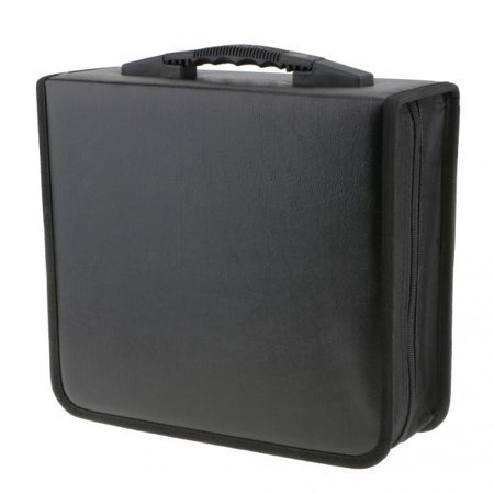 2 Pieces Large V Disk Storage Case Holder Bag Black | Walmart Canada