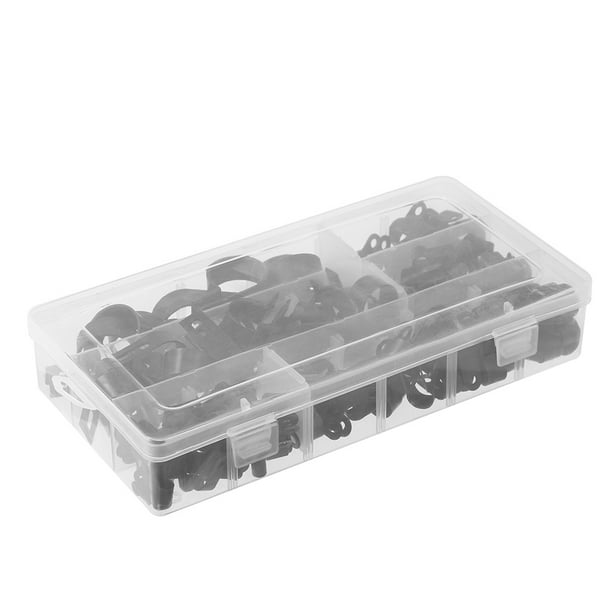 200pcs Nylon Wire Cable Clamp Car Audio Fastener Wire Clips Hose Mount ...