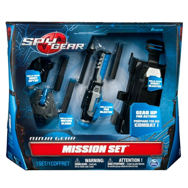 Spy Gear - Mission Set with Wrist Blaster, Motion Alarm, Night Spyer ...