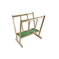 MEEDEN Wood Large Print Rack, Artist Storage Rack with Castors, Art ...