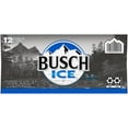 Busch Ice American Lager Beer 12 pack 12 fl oz Aluminum Cans 5.9% ABV ...